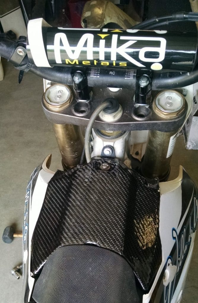 The Carbon Fiber Look - A custom motocross airbox - Epoxyworks